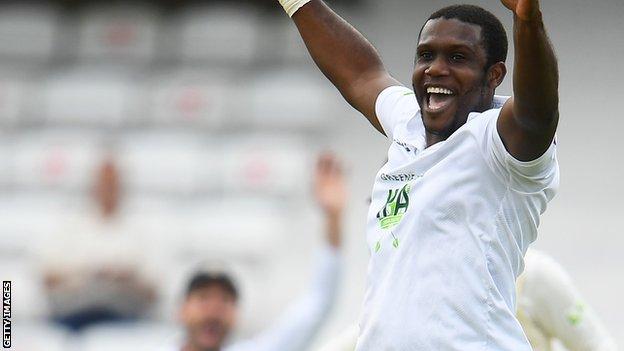 Keith Barker: Hampshire left-armer extends contract until end of 2023 ...