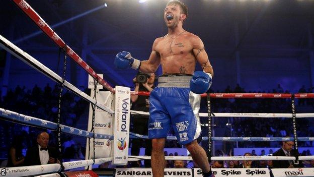 Lee Haskins beats Ivan Morales to retain IBF bantamweight title - BBC Sport