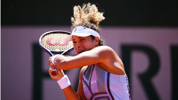 French Open 2023: Egypt's Mayar Sherif beaten in second round - BBC Sport