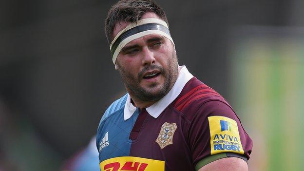 Will Collier and Nick Evans add to Harlequins injury list - BBC Sport