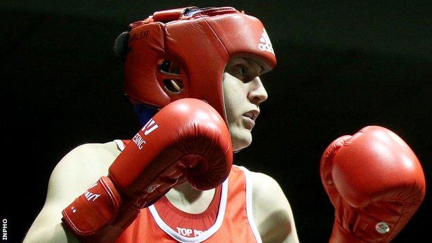 Michaela Walsh: Belfast woman into last 16 at European Championships ...