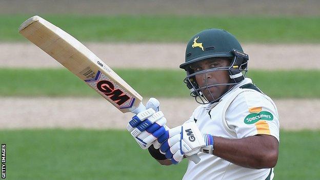 Gloucestershire v Nottinghamshire: Samit Patel hits career-best 257 not ...