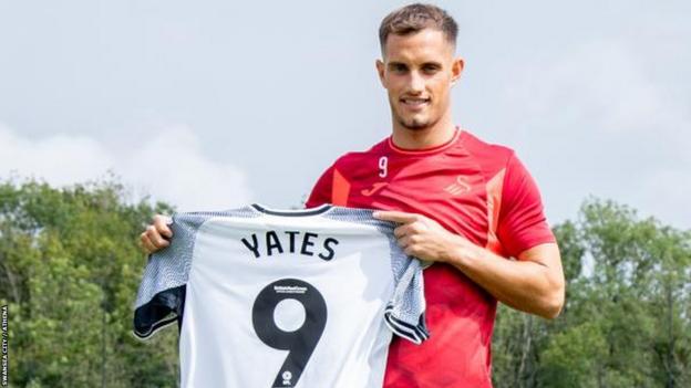 Jerry Yates: Swansea City sign striker from Blackpool with Kyle Joseph ...