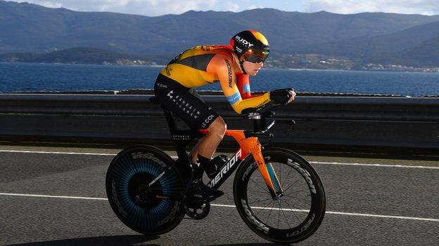 Scott Davies: Welsh cyclist forced to retire at 26 - BBC Sport