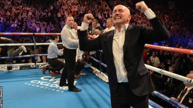 Barry McGuigan: We can make Welsh boxing great once again - BBC Sport