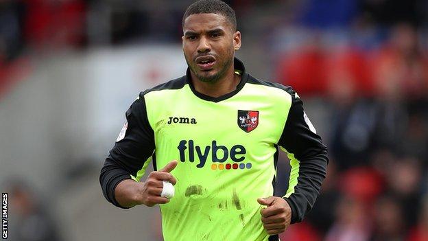 Reuben Reid: Forest Green Rovers sign Exeter City forward - BBC Sport