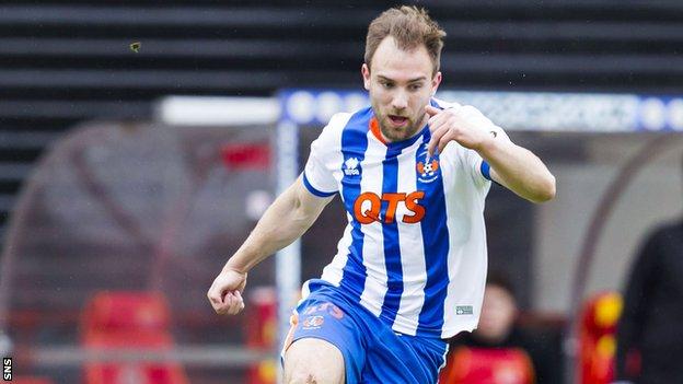 Defender Conrad Balatoni leaves Kilmarnock by mutual consent - BBC Sport