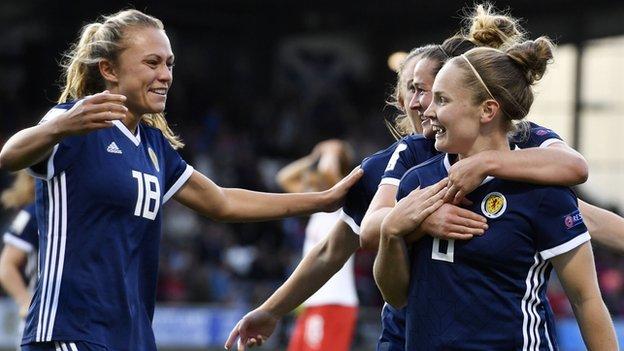 Kim Little: Scotland midfielder not worried about injuries - BBC Sport