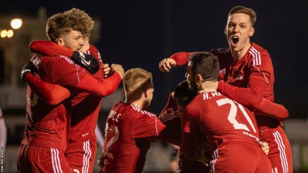 JD Welsh Cup semi-final: Connah's Quay Nomads 1-0 Bala Town - BBC Sport