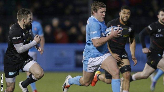 Premiership: Saracens 24-25 Gloucester - Cherry and Whites record first ...