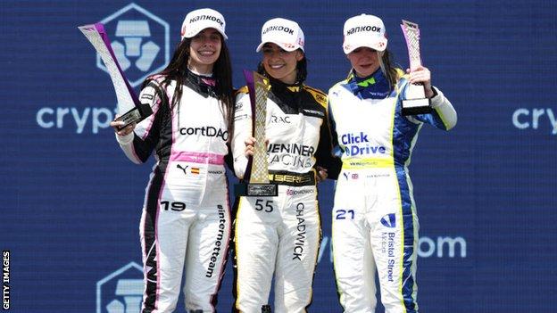W Series: Jamie Chadwick of Jenner Racing takes first two victories of ...