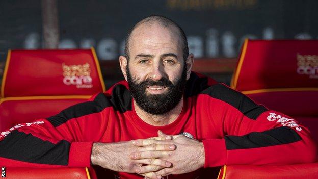 Partick Thistle: Gary Harkins on his resurgence at Firhill - BBC Sport