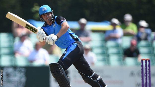 One-Day Cup: Worcestershire beat Derbyshire in opening game - BBC Sport