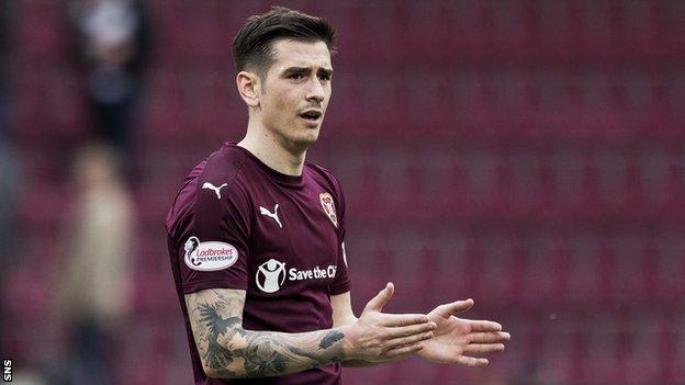 Jamie Walker: Hearts turn down second Rangers bid for attacker - BBC Sport