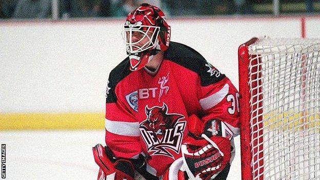Stevie Lyle: From school to the Superleague with Cardiff Devils - BBC Sport