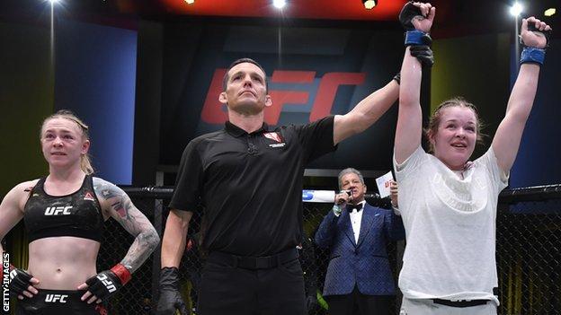 Cory McKenna: Welsh fighter wants rapid return after UFC debut win ...