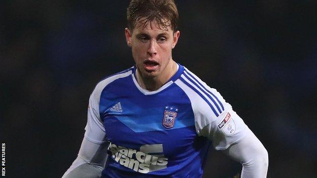 Adam Webster: Ipswich Town defender ruptures ankle ligament - BBC Sport