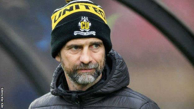 Joe Dunne: Cambridge United appoint caretaker boss as head coach - BBC ...