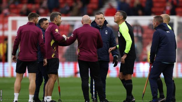 Brentford goalkeeping coach and Nottingham Forest groundsman suspended ...