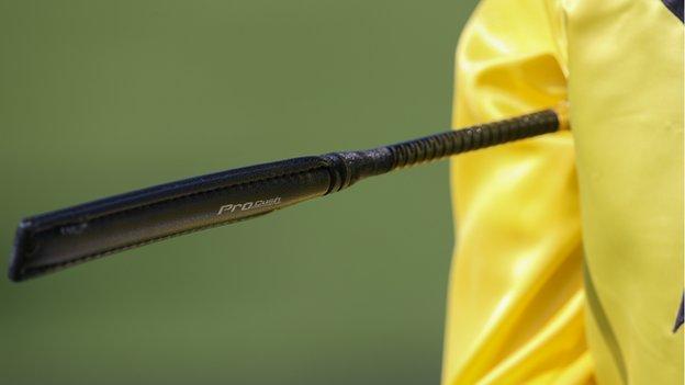 BHA 'monitoring' whip-less races after debut in South Africa - BBC Sport