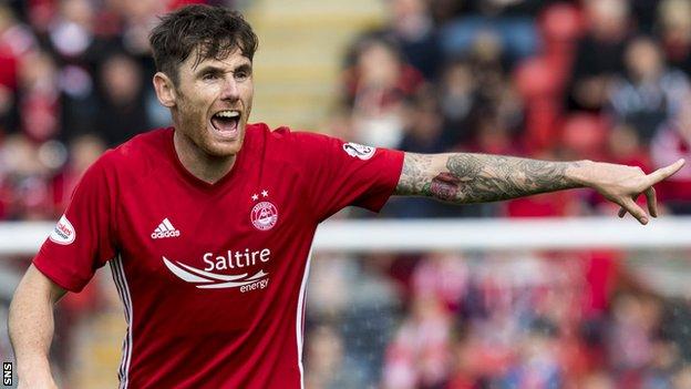 Aberdeen's Greg Tansey delays surgery to face Motherwell twice - BBC Sport