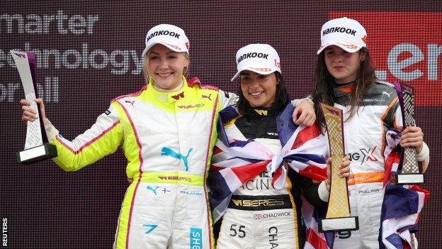 W Series: Champion Jamie Chadwick calls for support to help women's ...