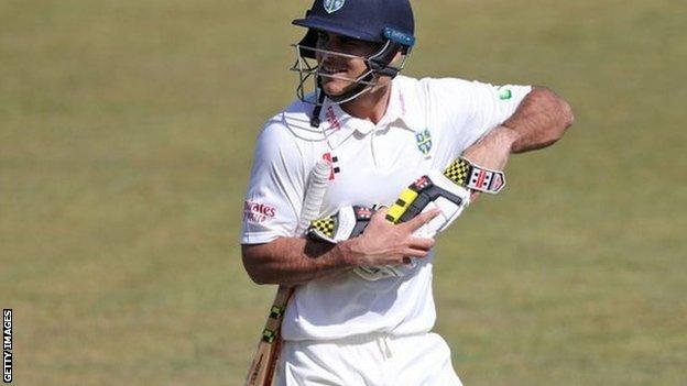 County Championship: David Bedingham ton helps Durham stay on top ...