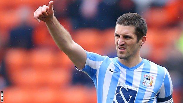 Sam Ricketts: Coventry City defender signs new one-year deal with ...