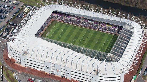Swansea City set to revisit Liberty Stadium expansion plans - BBC Sport
