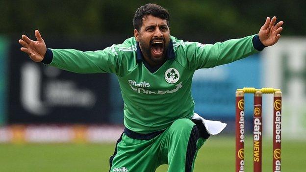 Irish pair Stirling and Singh in Men's ODI Team of 2021 - BBC Sport
