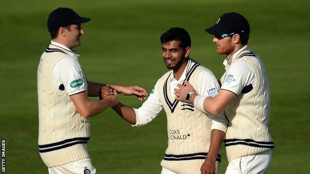 Somerset v Middlesex: Ravi Patel takes 7-81 before hosts fight back in ...