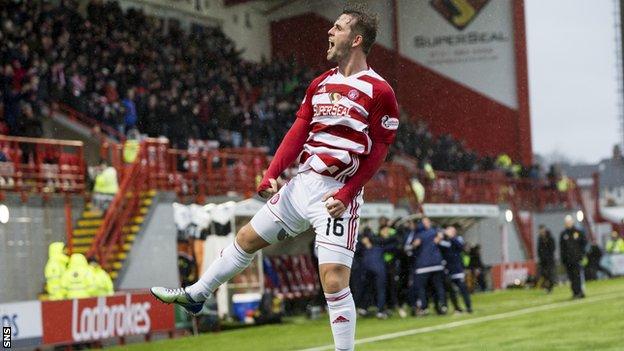 Hamilton Academical: David Templeton re-joins club from Burton - BBC Sport