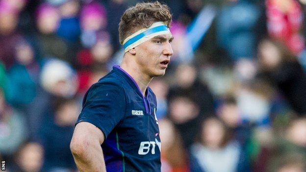 Rugby World Cup 2019: Scotland flanker Jamie Ritchie to miss Ireland ...