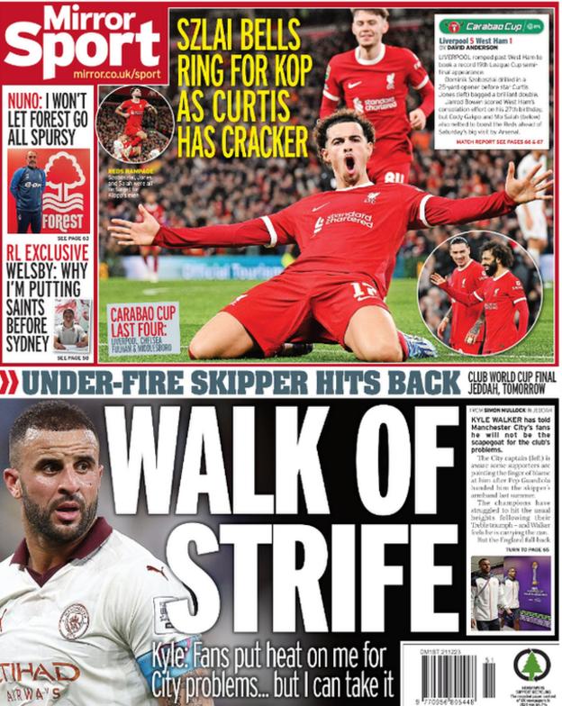 Thursday's back pages - BBC Sport