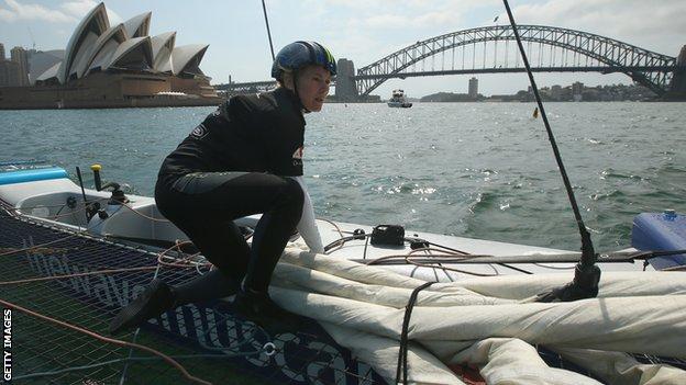 Sarah Ayton: Double Olympic sailing champion to ride amateur race at ...