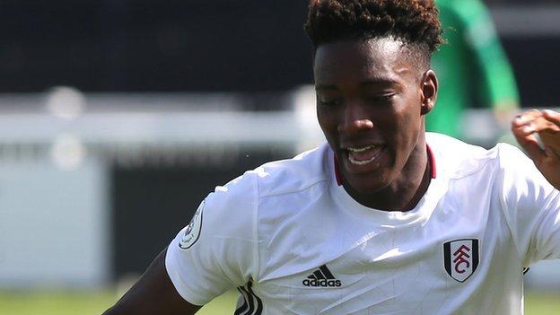 Timmy Abraham: Bristol Rovers loan striker from Fulham for the rest of ...