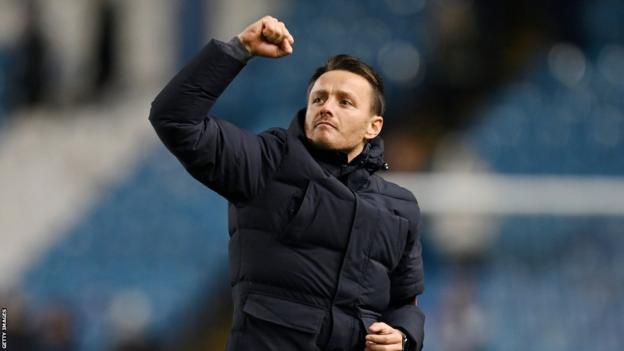 Joe Edwards: Millwall boss takes charge of first home game - BBC Sport