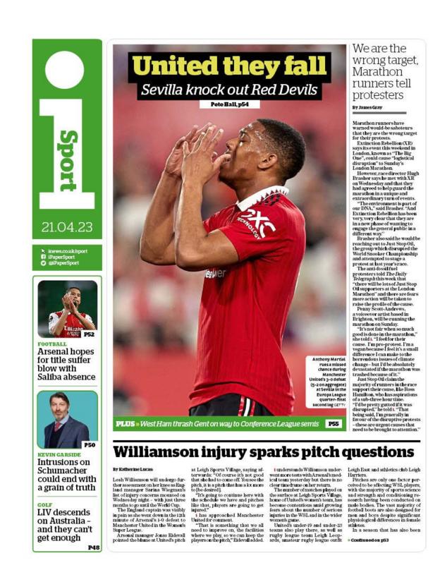 Friday's back pages - BBC Sport