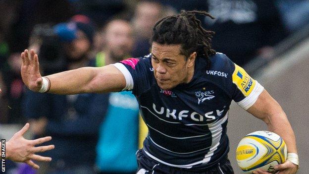 TJ Ioane: London Irish sign Samoa international from Sale Sharks - BBC ...