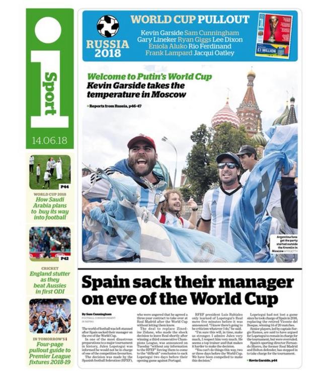 Thursday's newspapers - BBC Sport
