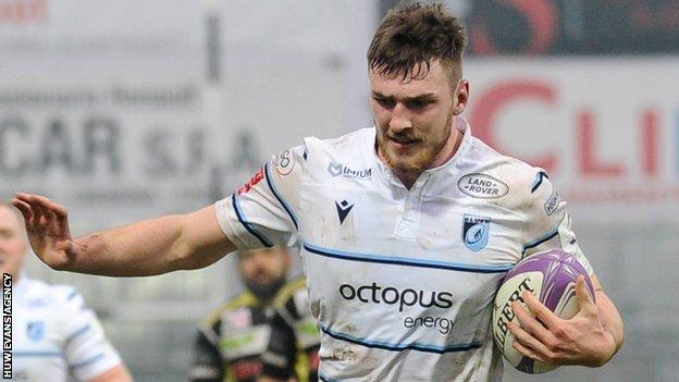 Cardiff Blues: New deal for lock James Ratti - BBC Sport