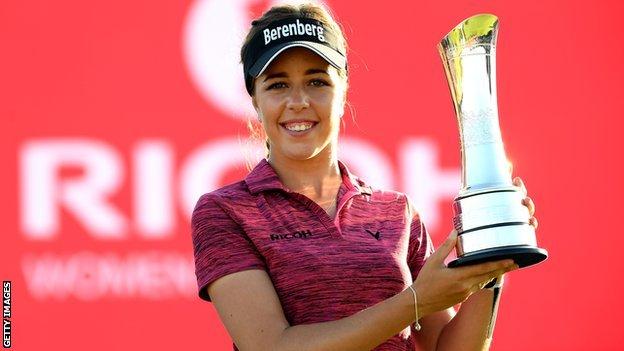 Georgia Hall: Women's British Open champion's BBC Sports Personality ...
