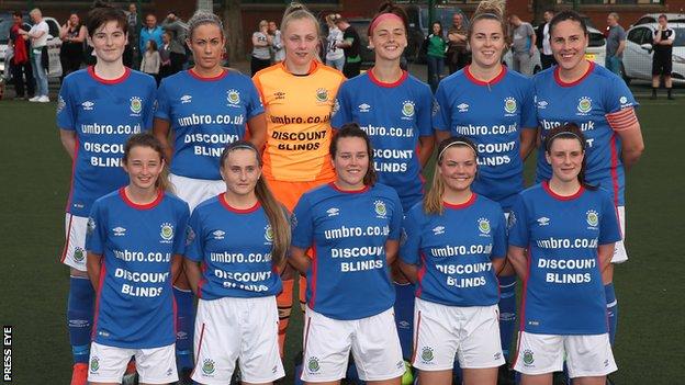Women's Champions League: Linfield Ladies drawn against Ajax - BBC Sport