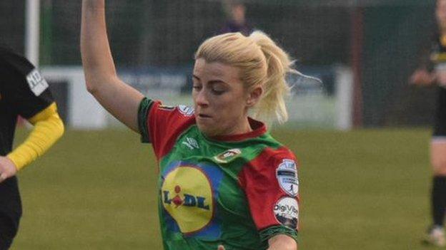 Women's Premiership: Glentoran and Sion Swifts leapfrog Linfield - BBC ...
