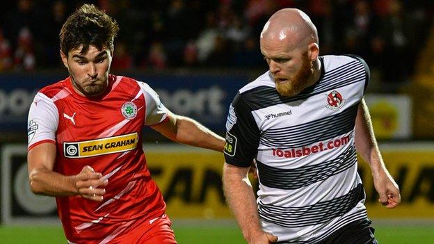 Irish Premiership: Cliftonville lose top spot as drab derby ends in ...