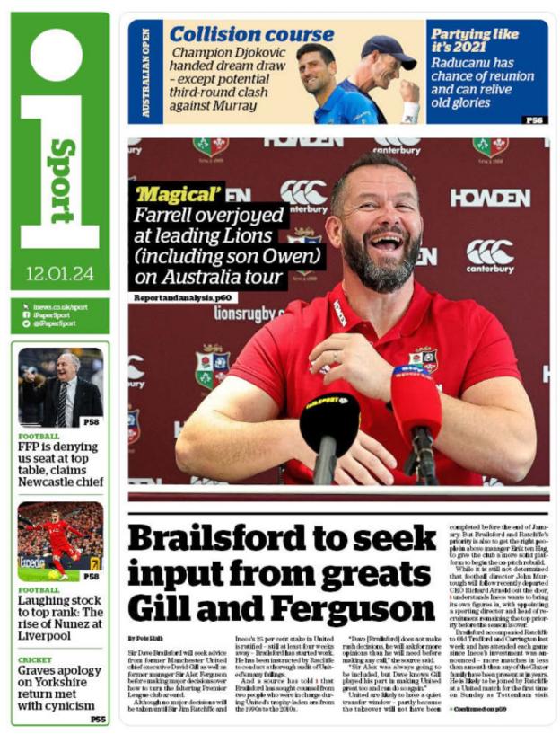Friday's newspapers - BBC Sport