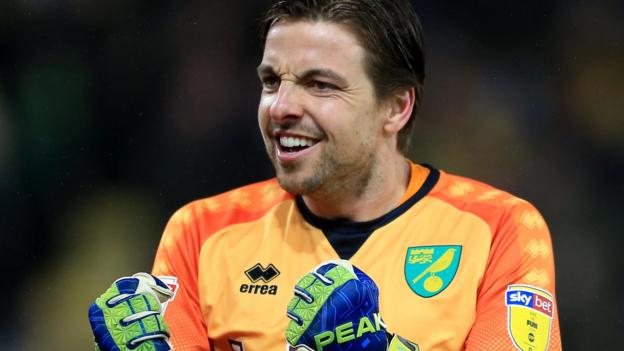 Tim Krul: Norwich City goalkeeper signs new deal - BBC Sport