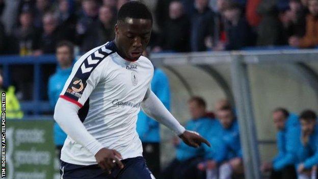 Daniel Udoh: Shrewsbury Town sign striker from neighbours AFC Telford ...