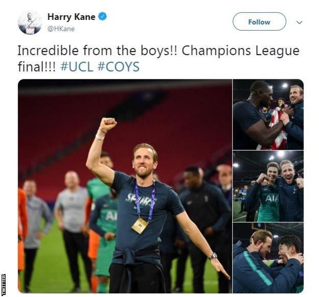 Tottenham qualify for Champions League final: How social media reacted ...