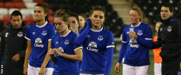 WSL 2: Everton Ladies 2-3 Bristol City Women - BBC Sport